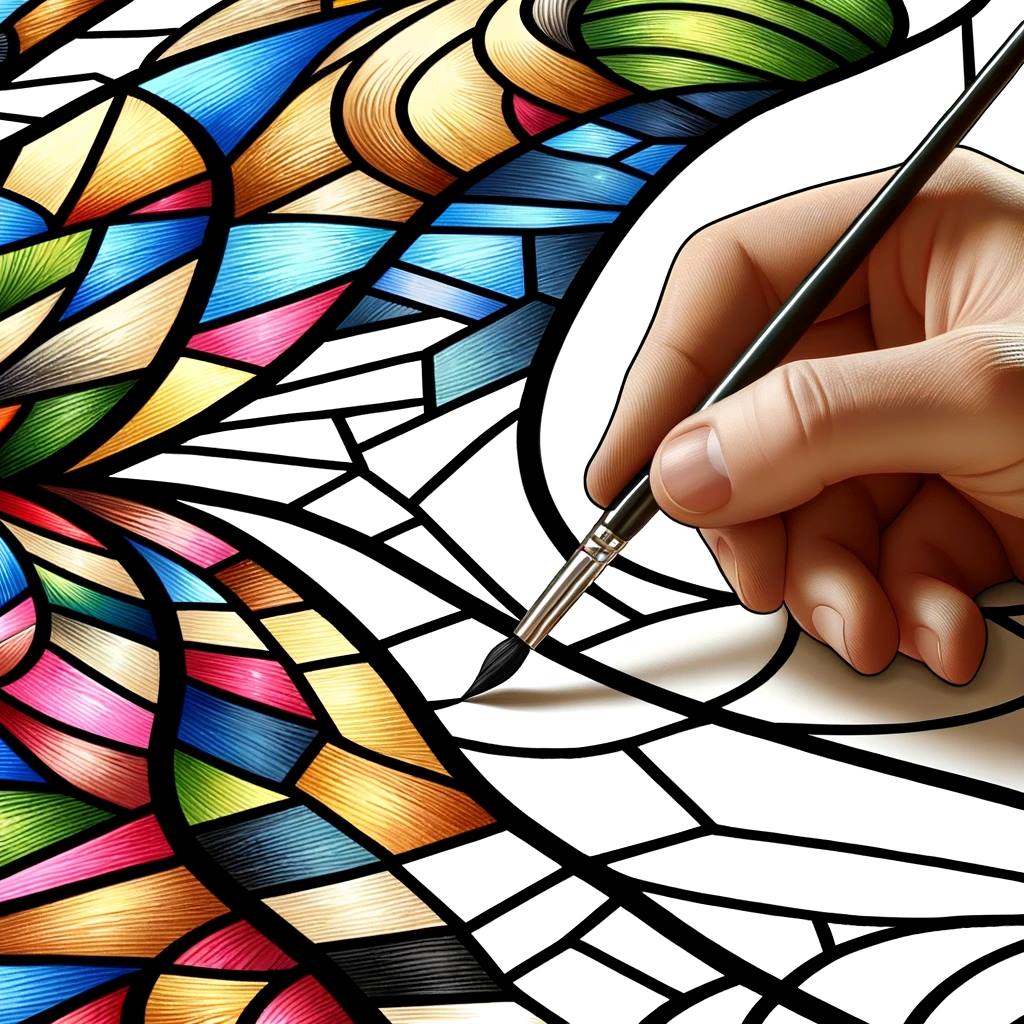 Introduction to Stained Glass-Inspired Acrylic Painting - Artist Corner